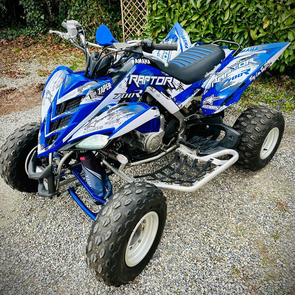 Yamaha Raptor 700 700R Graphics Kit 2013 2014 2017 to 2025 Decals ...