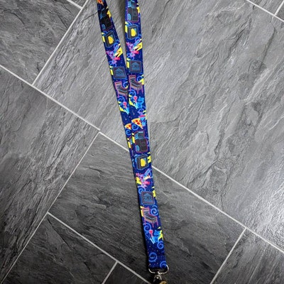 80s Retro Arcade Nostalgia Lanyard W/ Oval Clasp - Etsy