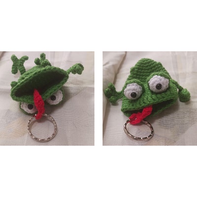 Key Cover Frog, Key Holder, Key Cozy Frog, Key Pouches, Key Chain Frog ...
