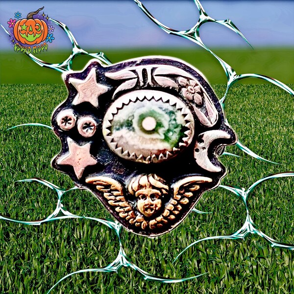 Modern Prometheus: Frankenstein's Monster Head Silhouette Pendant ...