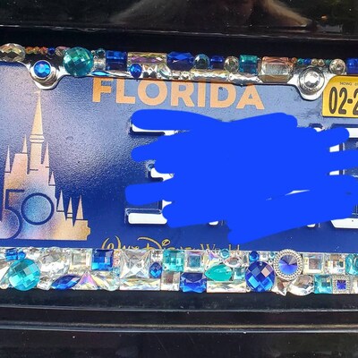 CLEAR FLOWER Rhinestone Screw Caps Covers for Crystal Bling - Etsy