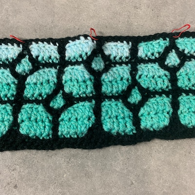 Regina Mosaic Crochet Pattern Chart by Sixel Design Stained Glass ...