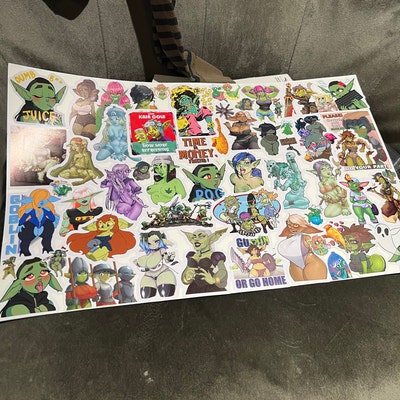 Chibi Toc the Goblin Sticker - Etsy