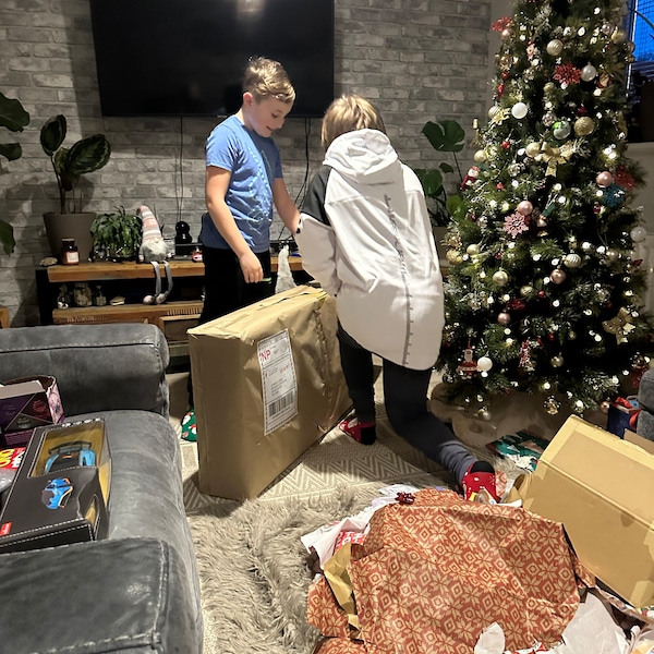 Santa Shipping Label Template | Editable North Pole Mail Label | Santa ...