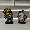 Final Fantasy IX: Perler Bead Sprites Zidane, Garnet, Vivi, Steiner ...