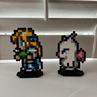 Final Fantasy IX: Perler Bead Sprites Zidane, Garnet, Vivi, Steiner ...