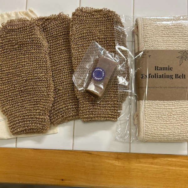 Natural Wash Cloth, Eco Friendly Product, Exfoliating Wash Cloth, Body ...