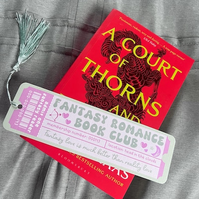 TBR Bookmark Storybook Bookmarks YA Fantasy Reader Spicy Romance ...