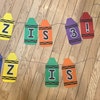 Crayon Banner - Etsy