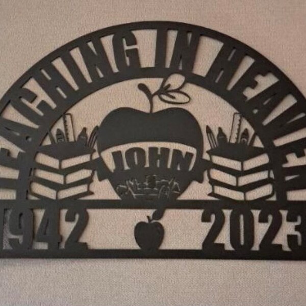 Teacher Memorial Grief Gift, Loss of Teacher Sympathy Keepsake Present ...