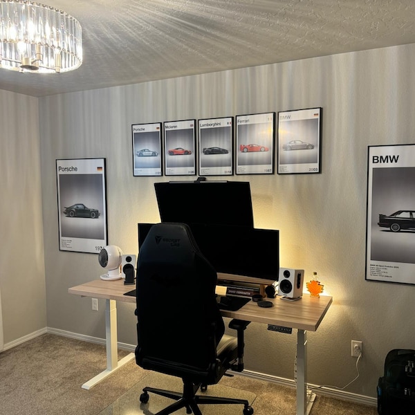 Chevrolet Corvette Z06 (C8) - Car Poster Print | Automotive Wall Art ...