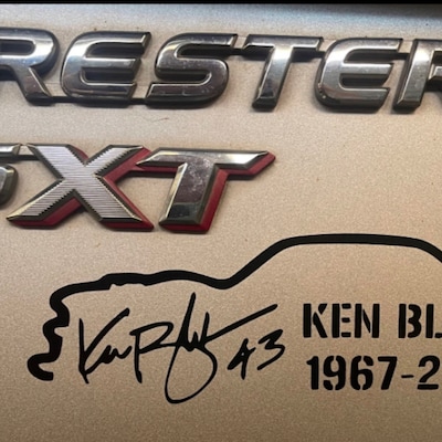 Ken Block Signature All Weather Vinyl Decal - Etsy