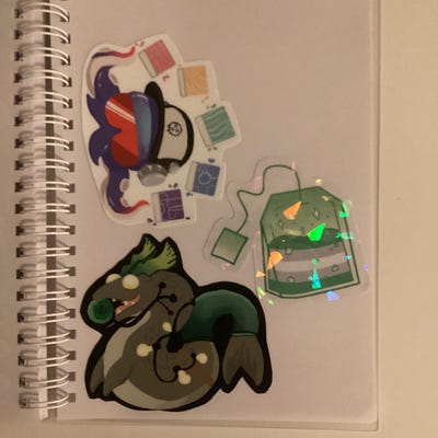 Splatoon 3 Dedf1sh Side Order Vinyl Sticker - Etsy