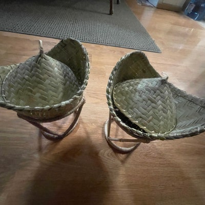 Lao/thai Mini Bamboo Rice Baskets. Perfect for Serving Single Servings ...