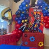 Personalized Banner for Birthday. Digital Custom Optimus Prime Theme ...