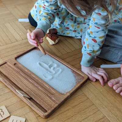 Reversible Interhemispheric Prewriting Tracing Board Wooden - Etsy