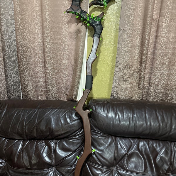 The Celestial Ellipse Staff an Enchanting Druid Staff Enchanted Nature ...
