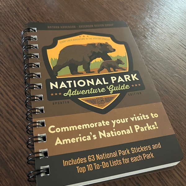 National Park Adventure Guide Book (63-park Edition) by Anderson Design ...