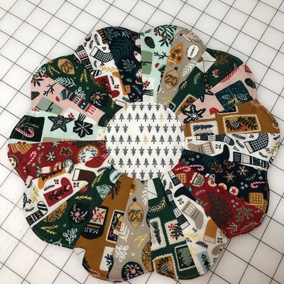 Evergreen Quilt Block Pattern, Tree Block Traditional Piecing, Quilted ...