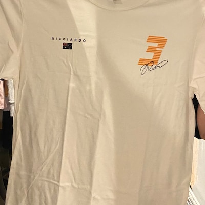 FEA Daniel Ricciardo Formula 1 T-shirt F1 - Etsy