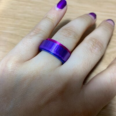 LGBTQ Fidget Rings Pride Flag Fidget Rings Pride Month LGBTQ Flag Ring ...