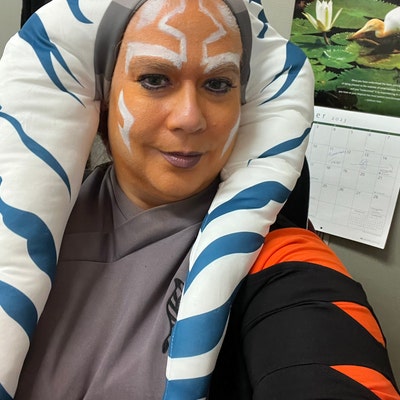 Ahsoka Face Marking Stencils - Etsy