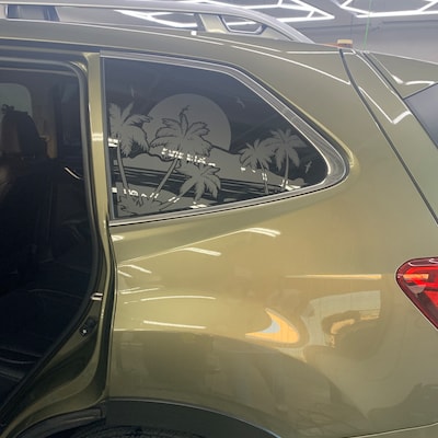 Compass Adventure Side Body Vinyl Decal, Side Panel Decal, Stripe Decal ...