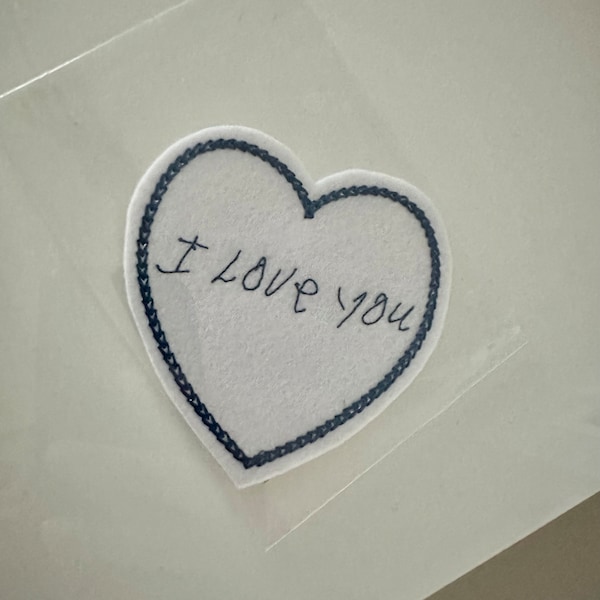 Sew on Memory Patch for Memory Pillow or Memory Quilt. - Etsy