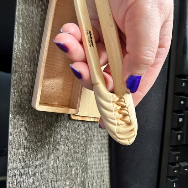 Rattlesnake.snake. Wooden Hair Fork. Hair Stick . Carved Hair ...
