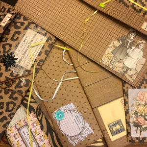 Folio, Tri Fold Folio, Mini Journal, Journal Insert, Roses - Etsy