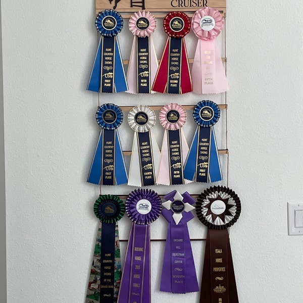Track Ribbon Holder, Ribbon Display, Runnerribbon Wall Hanging, Cross ...