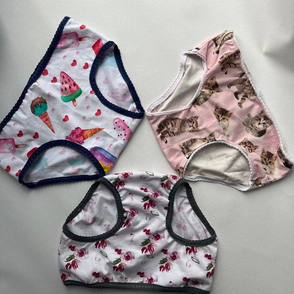 Girls Knickers/underpants Pattern Template - Instant Download PDF ...