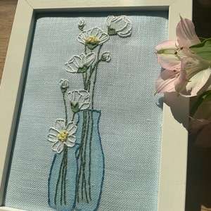 Embroidery Flowers Rose - PDF Pattern Template ONLY - Hand Embroidery ...