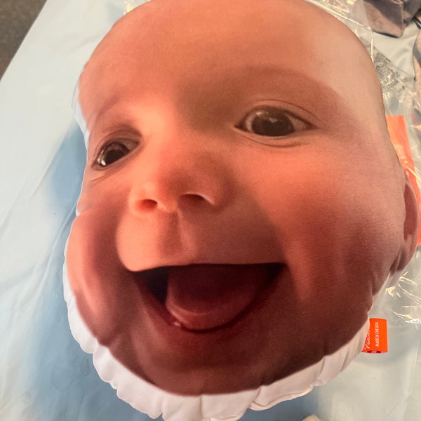 Personalized Face Shaped Pillow Custom Designed Cutout to Lifelike ...