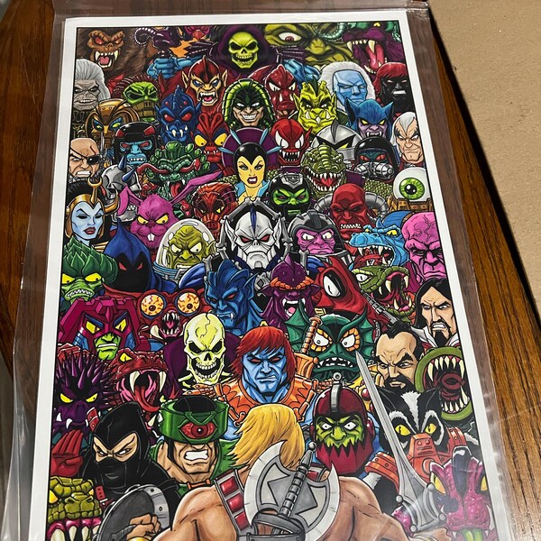 TMNT Rogues Gallery - 11x17 Fine Art Print - Etsy