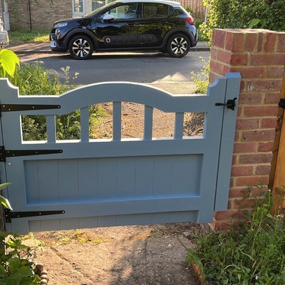 Archtop Cottage Style Timber Garden Gate - Etsy UK