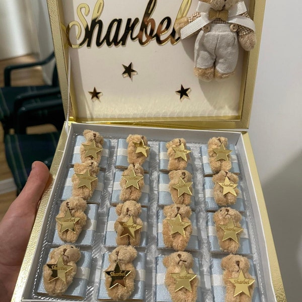 Personalized Newborn Baby Chocolate | Welcome Baby Chocolate | Baby ...