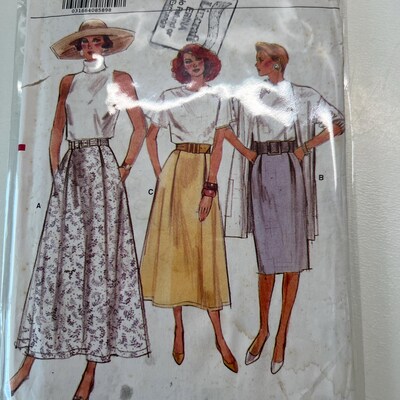 New Look 6807 Misses' 2 Hour Knit Tops Size 8, 10, 12, 14, 16, 18 Uncut ...