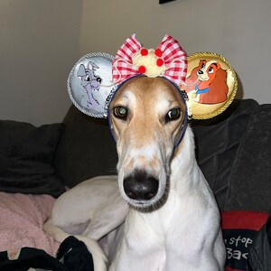 Custom Handmade Mouse Ears Headband Disney Dogs Collection - Etsy