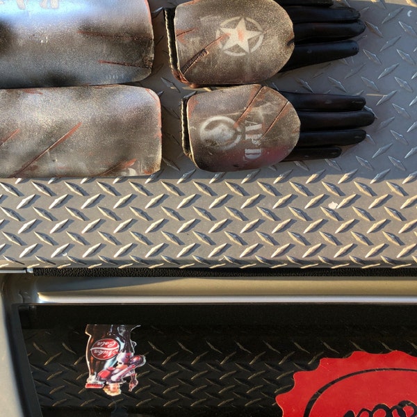 NCR Ranger Veteran Arm Armor + Leather Gloves - Etsy