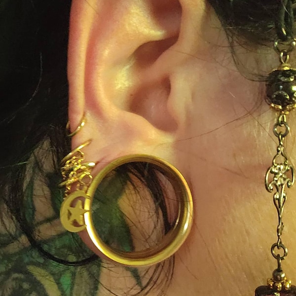 Ruby Gauge Plug Earrings, 10mm-65mm - Priced per Plug - Unique Custom ...