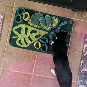 JUNGLE Forage Snuffle Mat for Dogs Cats Small Pets / Handmade ...
