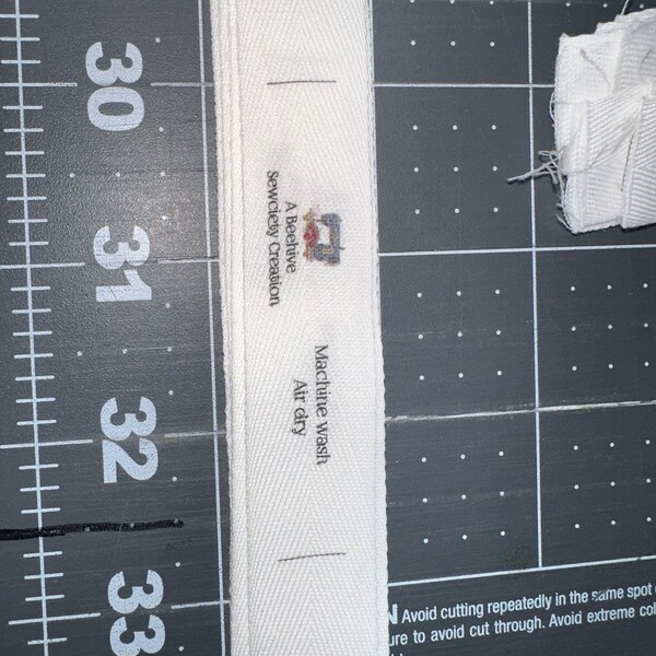 30*42MM Logo Labels, Folding Tags, Sew Twill Labels, Sew Accessori ...