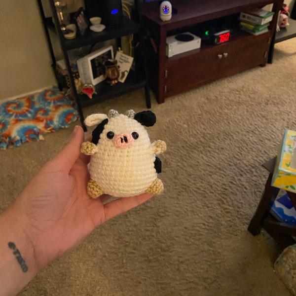 Tiny Cow Crochet Pattern, Amigurumi, PDF Instant Download, DIY - Etsy