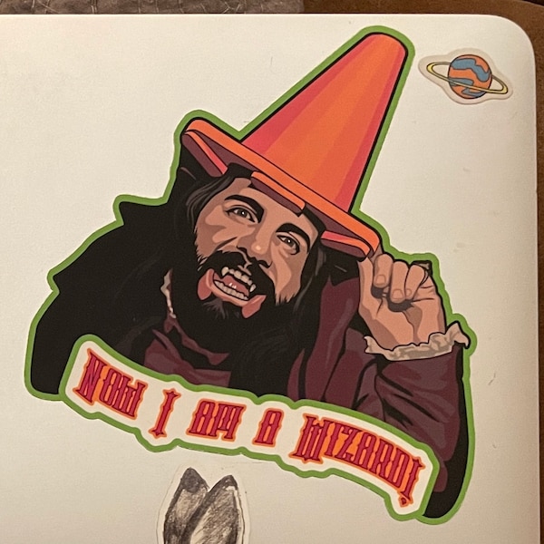 What We Do in the Shadows Vinyl Sticker or Magnet - Nandor - "now I Am ...