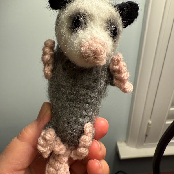 Crochet Weighted Floppy Ferret Plush: Handmade Soft Toy - Etsy