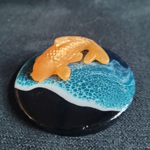 Original Resin Wall Art, Seascape Painting, Relief Art, Coastal Home ...