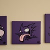 Derpemon Starter Set. Each is a Hand Painted 8" X 10" Canvas. - Etsy