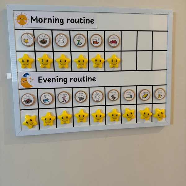 Printable Boy Chore Chart - Etsy