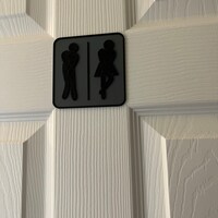 Funny Bathroom Sign / Inappropriate Sign / Restroom Sign / Toilet Sign ...